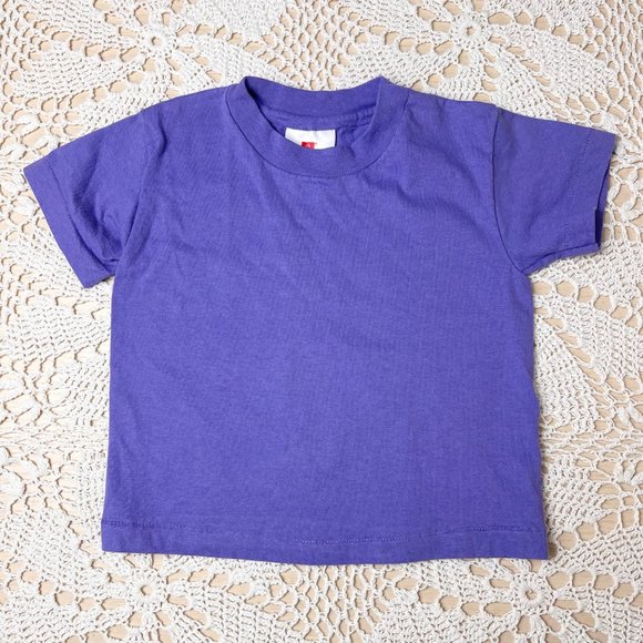 Hanes | Shirts & Tops | Vintage 99s Hanes For Tots Girls 4t Purple ...